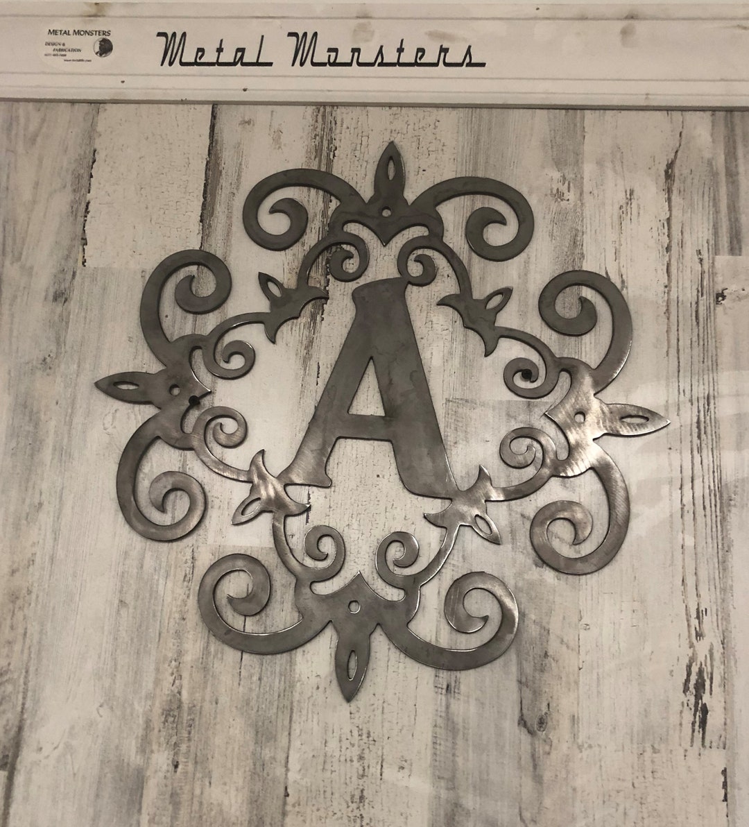 Single Letter Monogram - Etsy