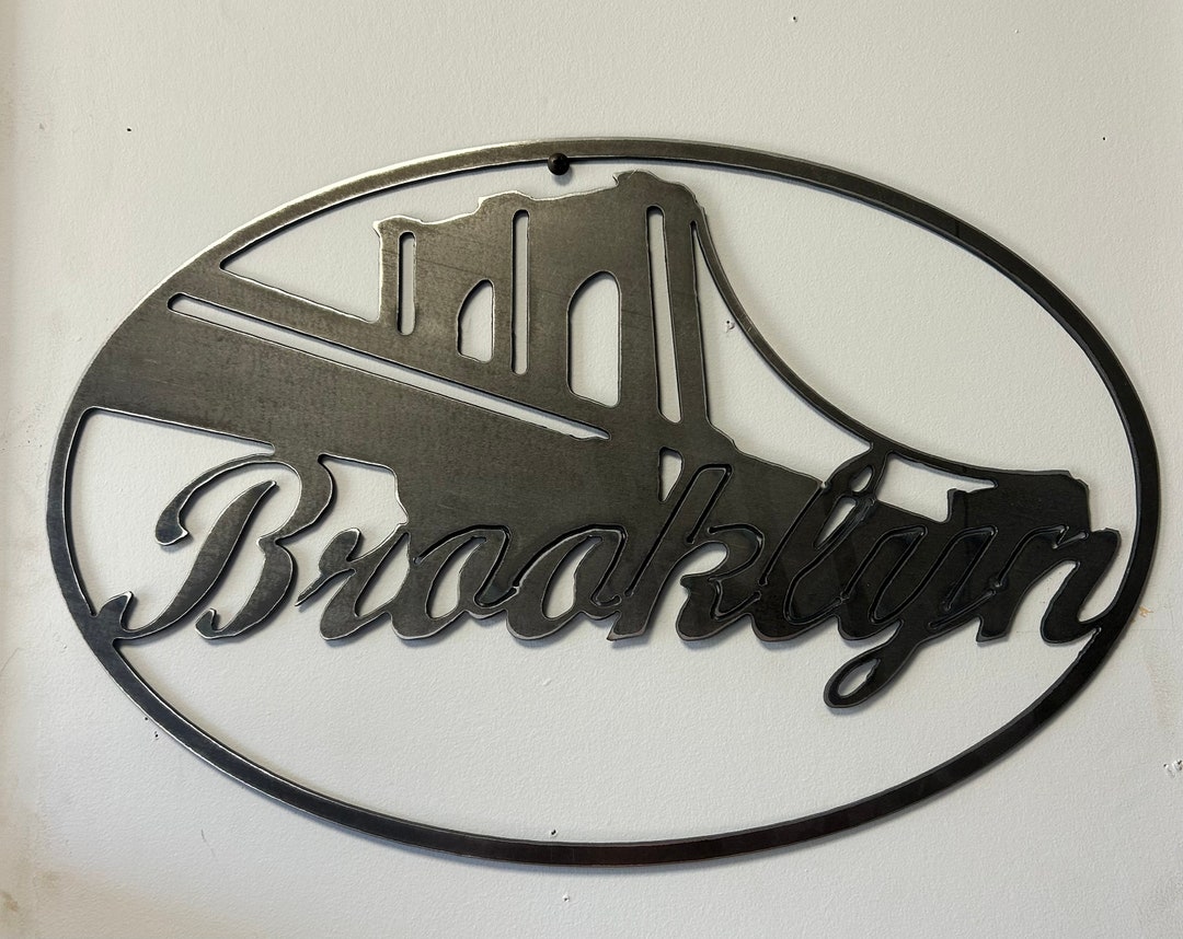Brooklyn Bridge Metal Art - Etsy