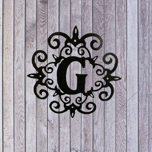 Single Letter Monogram - Etsy