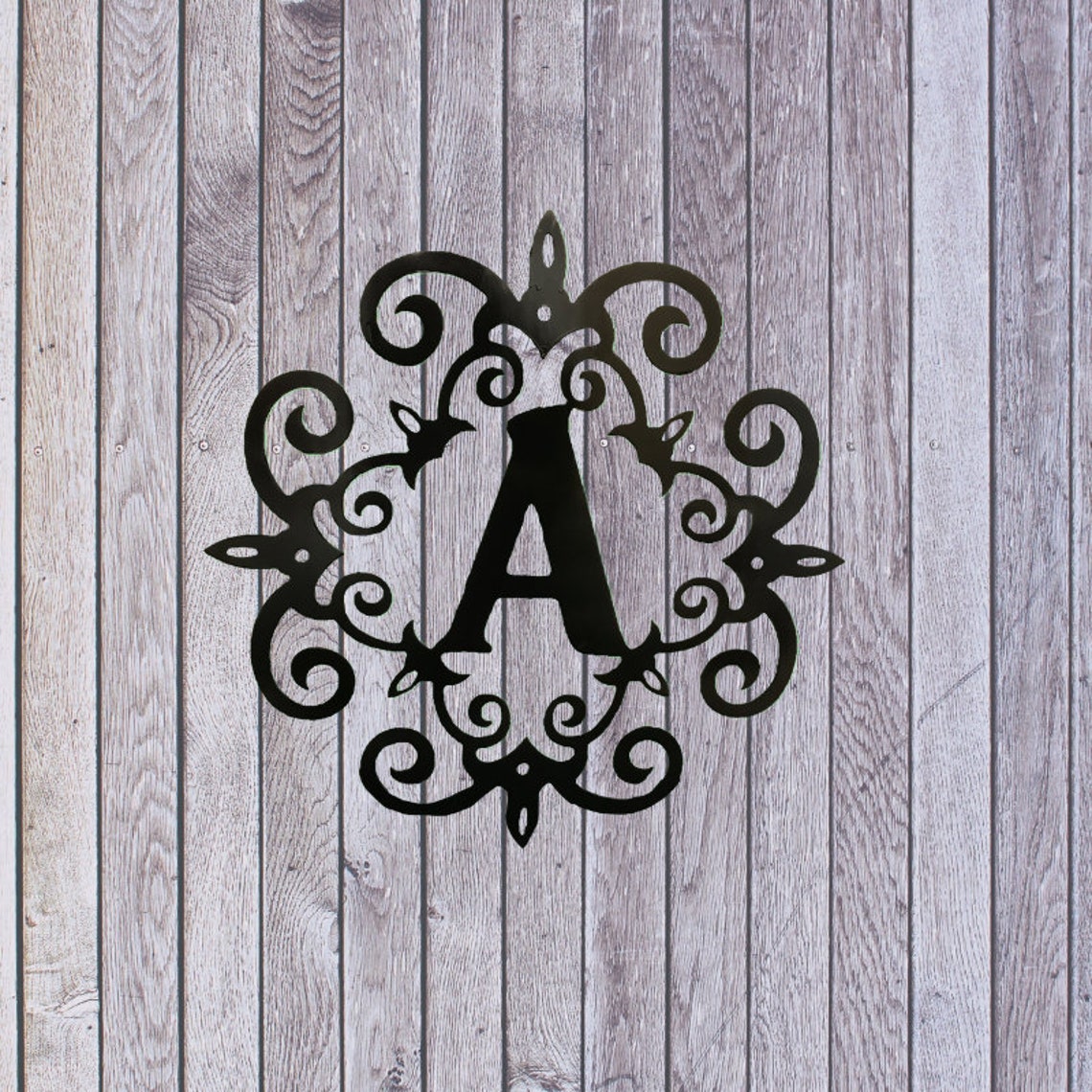 Single Letter Monogram - Etsy