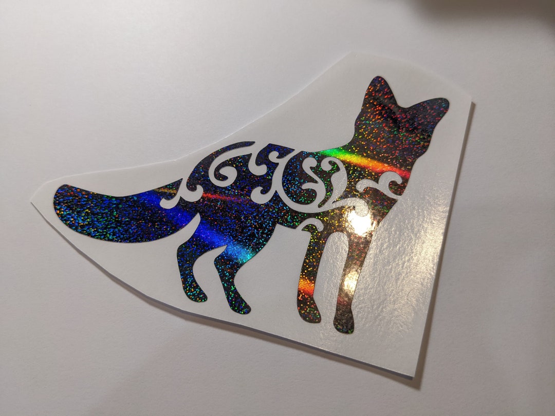 Fox Decal Car, Fox Vinyl Decal, Vehicle Decals, Laptop Stickers, Vinyl ...