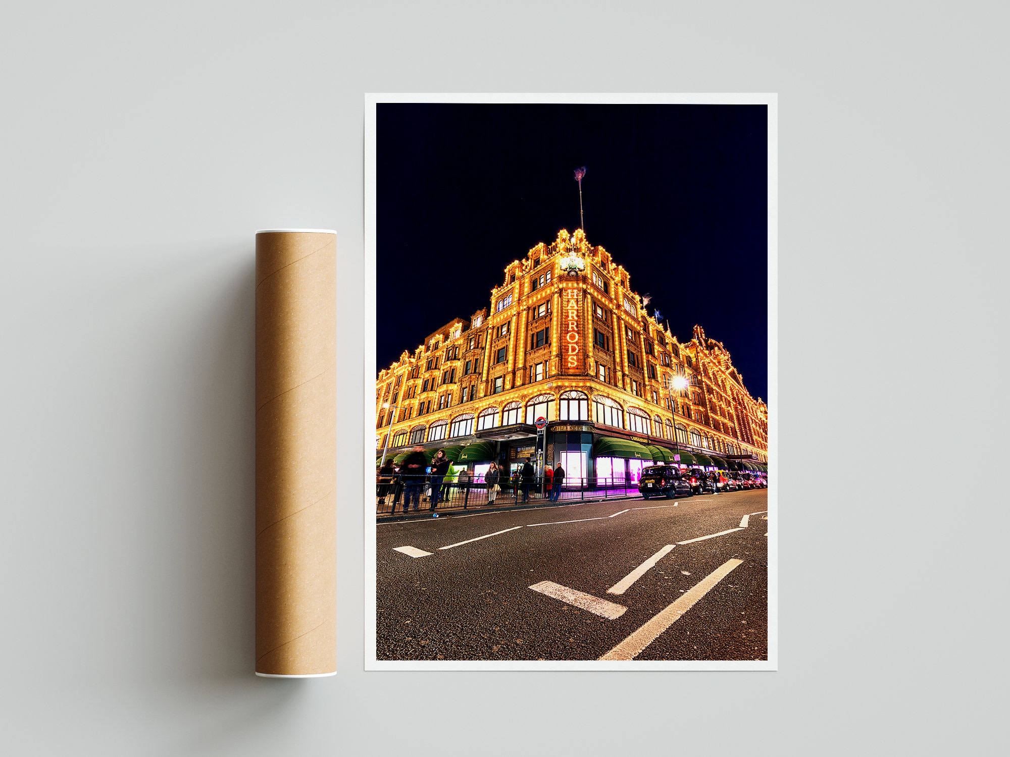 Harrods Print Knightsbridge Print Harrods Poster - Etsy UK