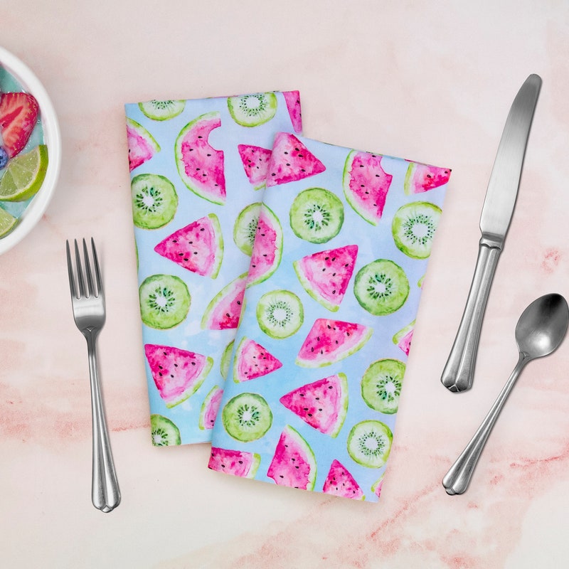 Kiwi Custom Napkins - Etsy