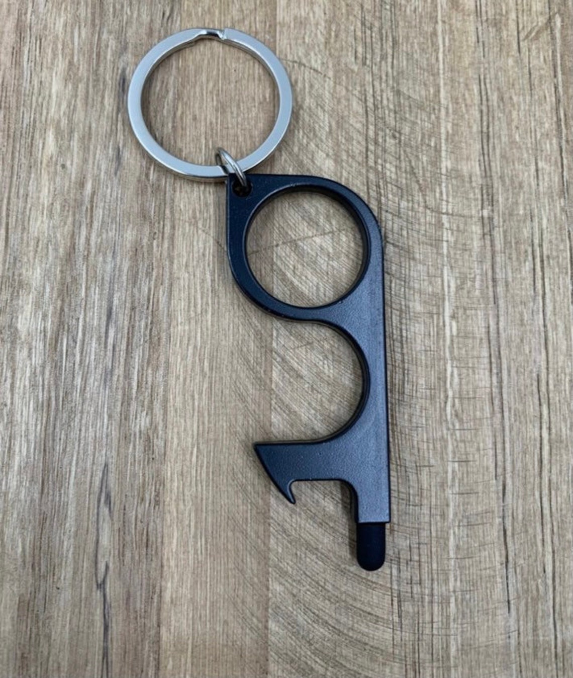 No touch Key chain/ Touchless Door opener/ Bottle opener | Etsy