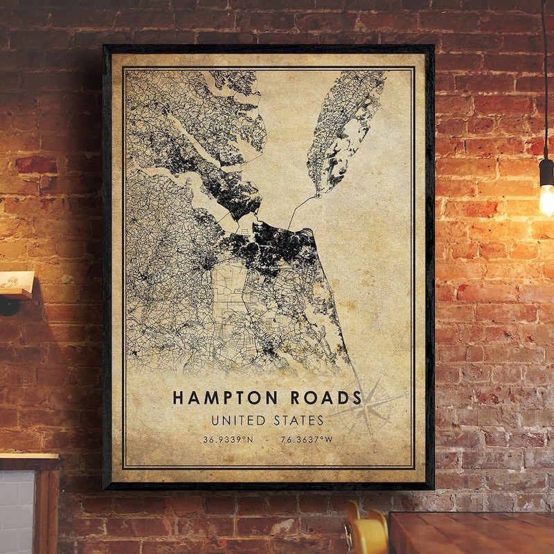 Vintage Road Maps - Etsy