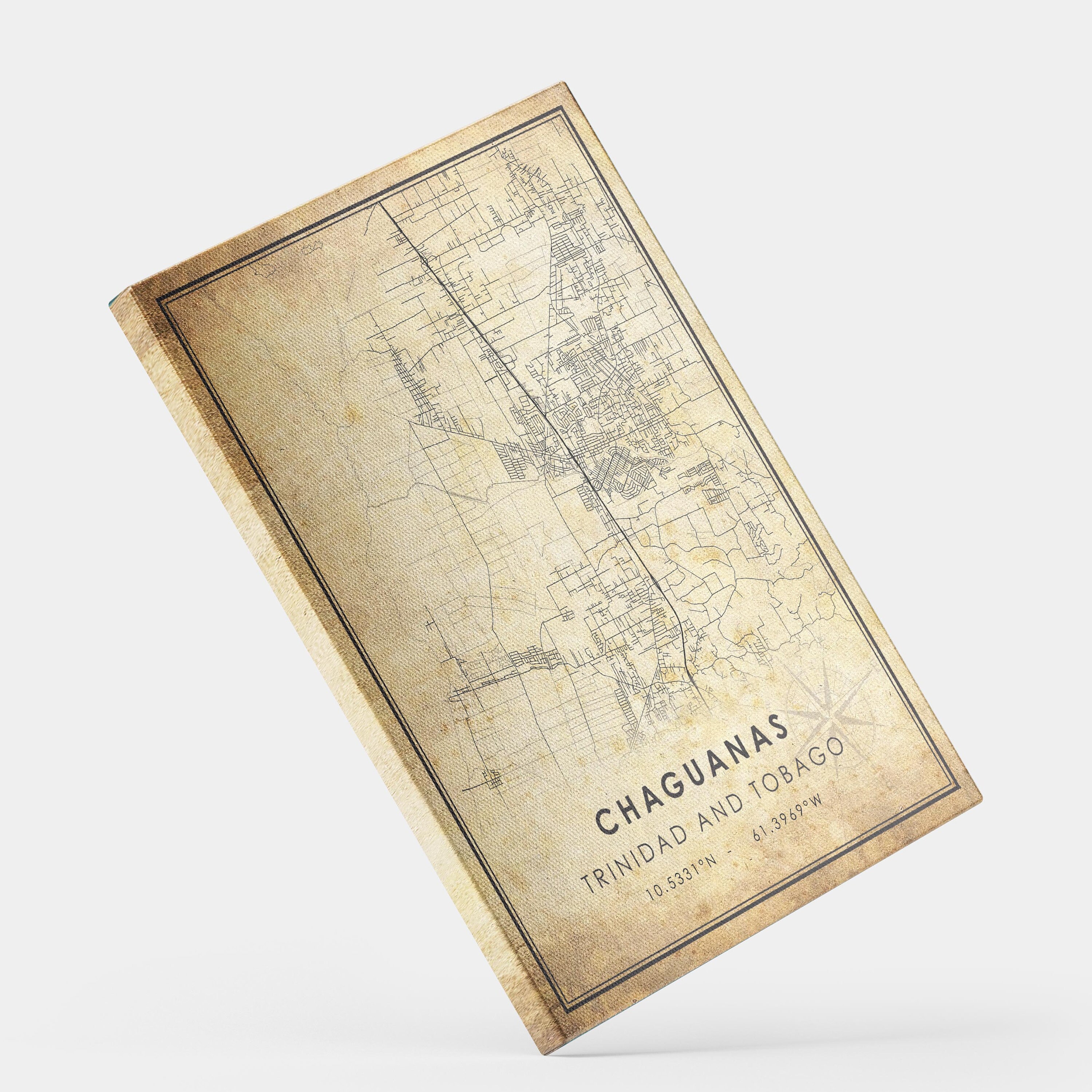 Chaguanas Map Print Chaguanas Map Trinidad and Tobago Map - Etsy