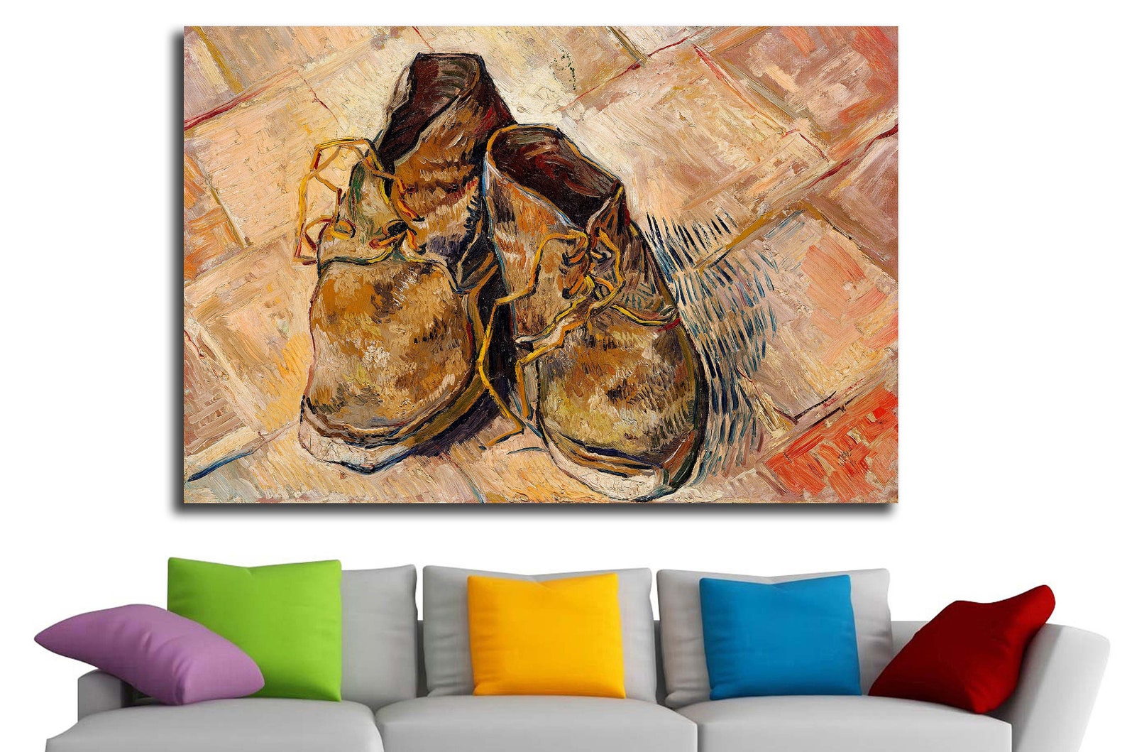 Shoes 1888 Vincent Van Gogh Vincent Van Gogh Canvas - Etsy