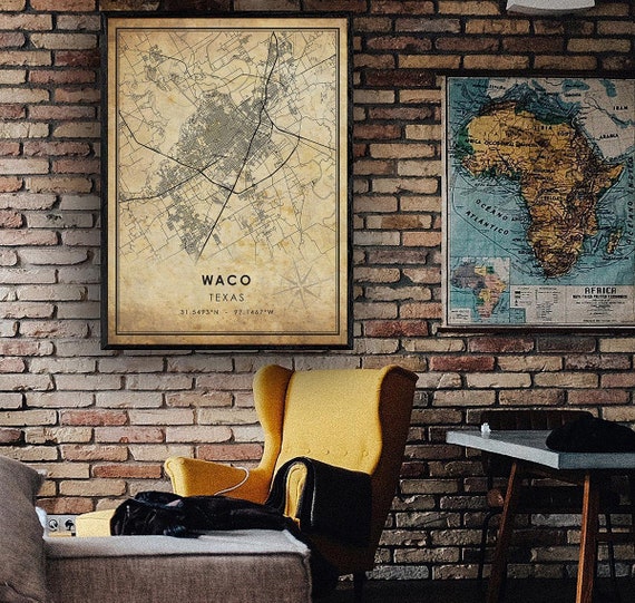 Vintage Road Map Wallpaper