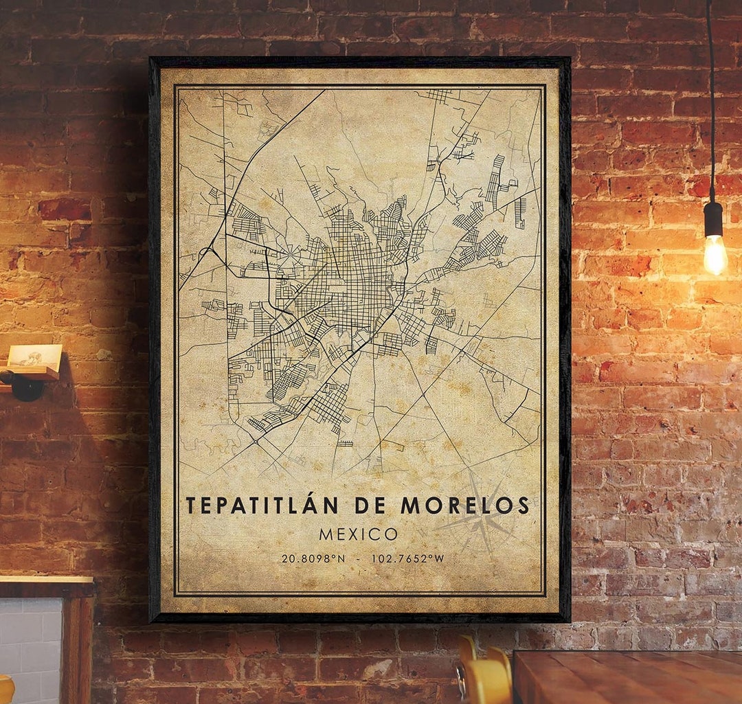 Tepatitlan Map Print | Tepatitlan Map | Tepatitlan Map Art | Tepatitlan ...
