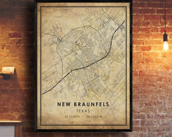 New Braunfels Poster - Etsy