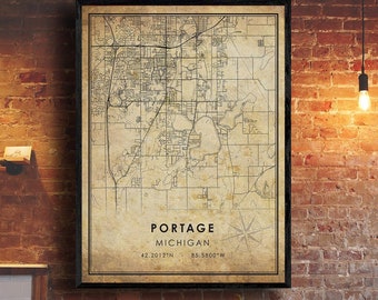 1906 Nautical Map of Portage Lake Manistee County Michigan Onekama - Etsy