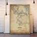Zushi Map Print | Zushi Map | Japan Map Art | Zushi City Road Map ...