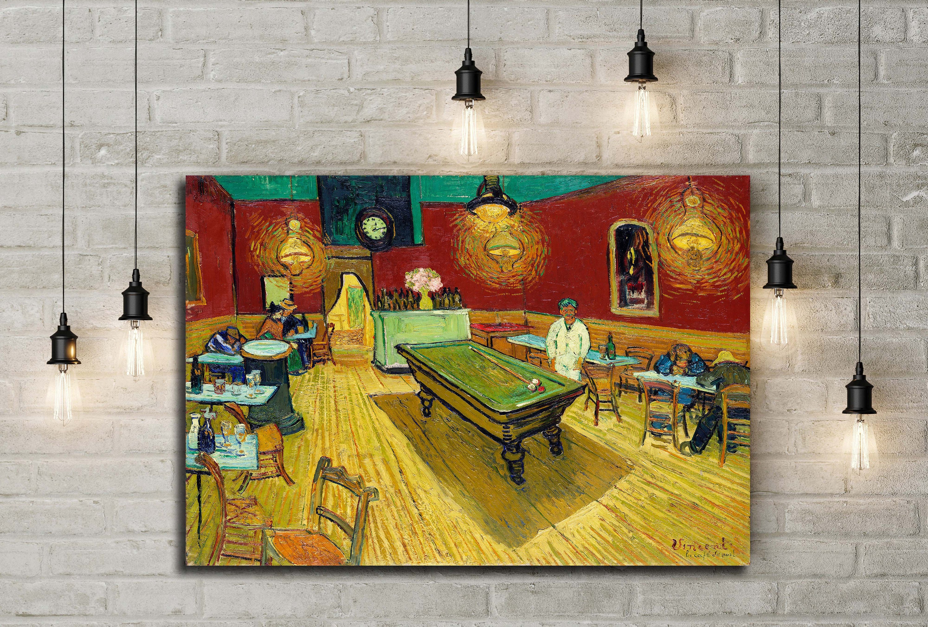 The Night Café 1888 Vincent Van Gogh Vincent Van Gogh - Etsy