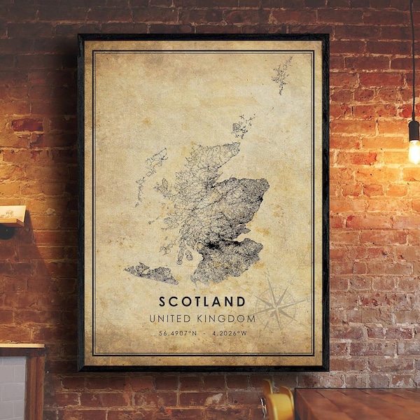 Scotland Poster - Etsy