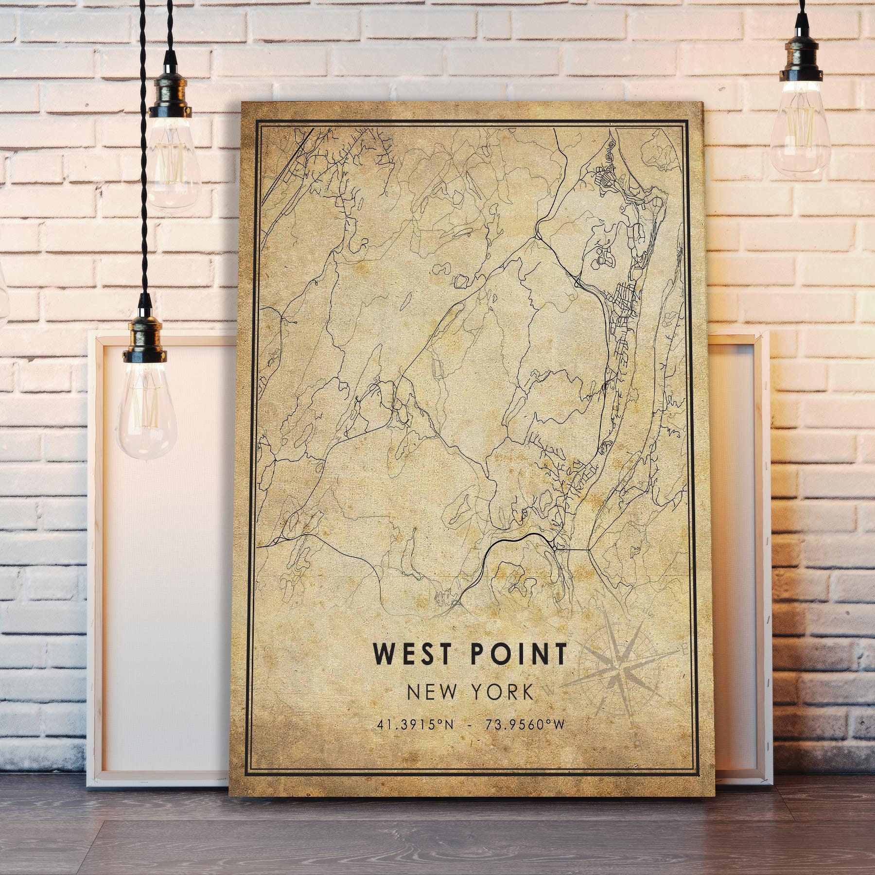 West Point Map Print West Point Map New York Map Art - Etsy