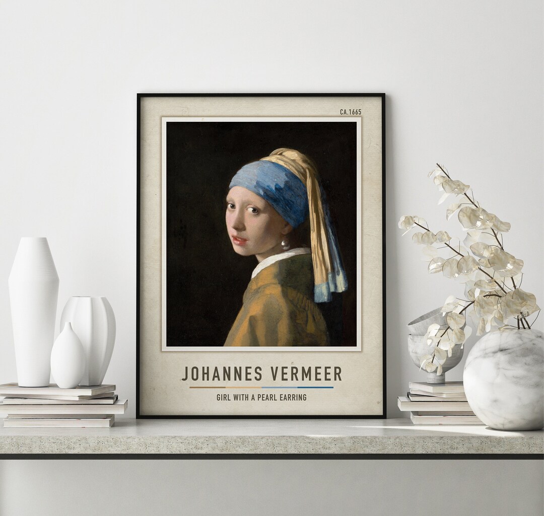 Girl With A Pearl Earring - Johannes Vermeer | Johannes Vermeer Canvas ...