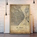 St. Louis Vintage Map Print St. Louis Map Missouri Map Art - Etsy