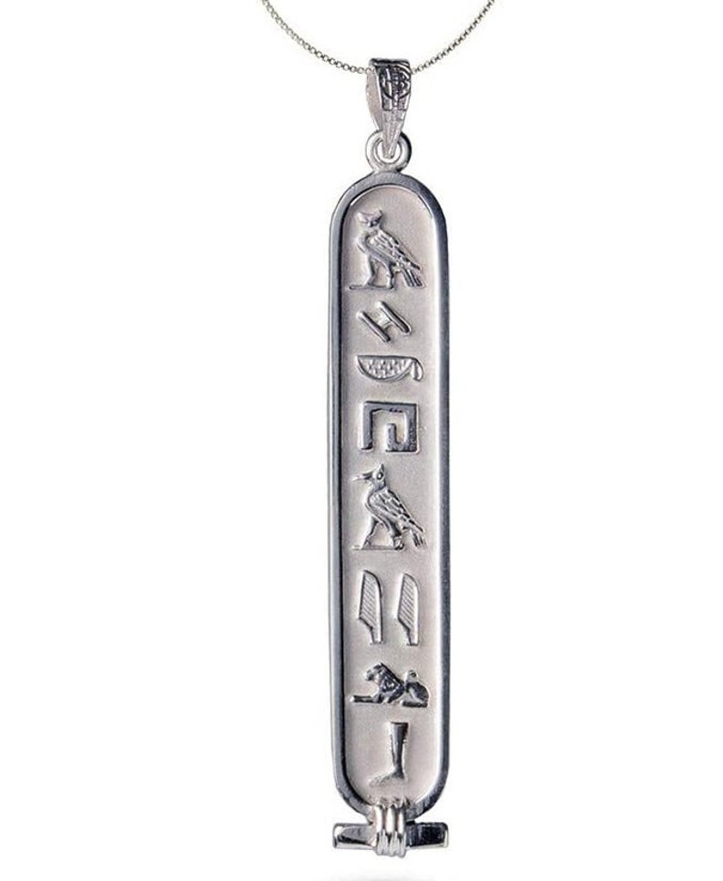Personalized Cartouche Necklace 14K Gold 18K Gold and - Etsy