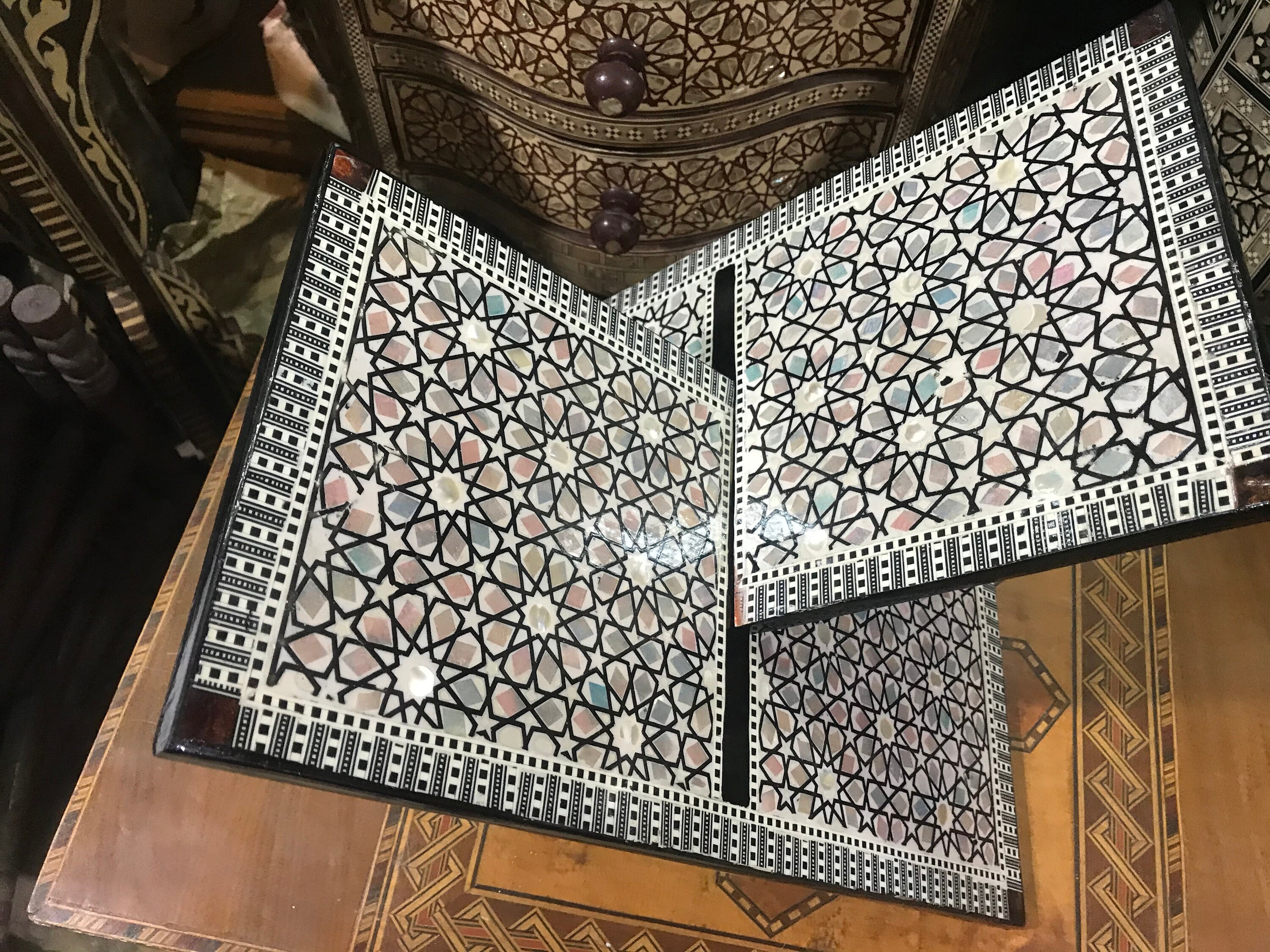 Egyptian Handmade Islamic Muslim Quran Holder Stand Beech Wood | Etsy