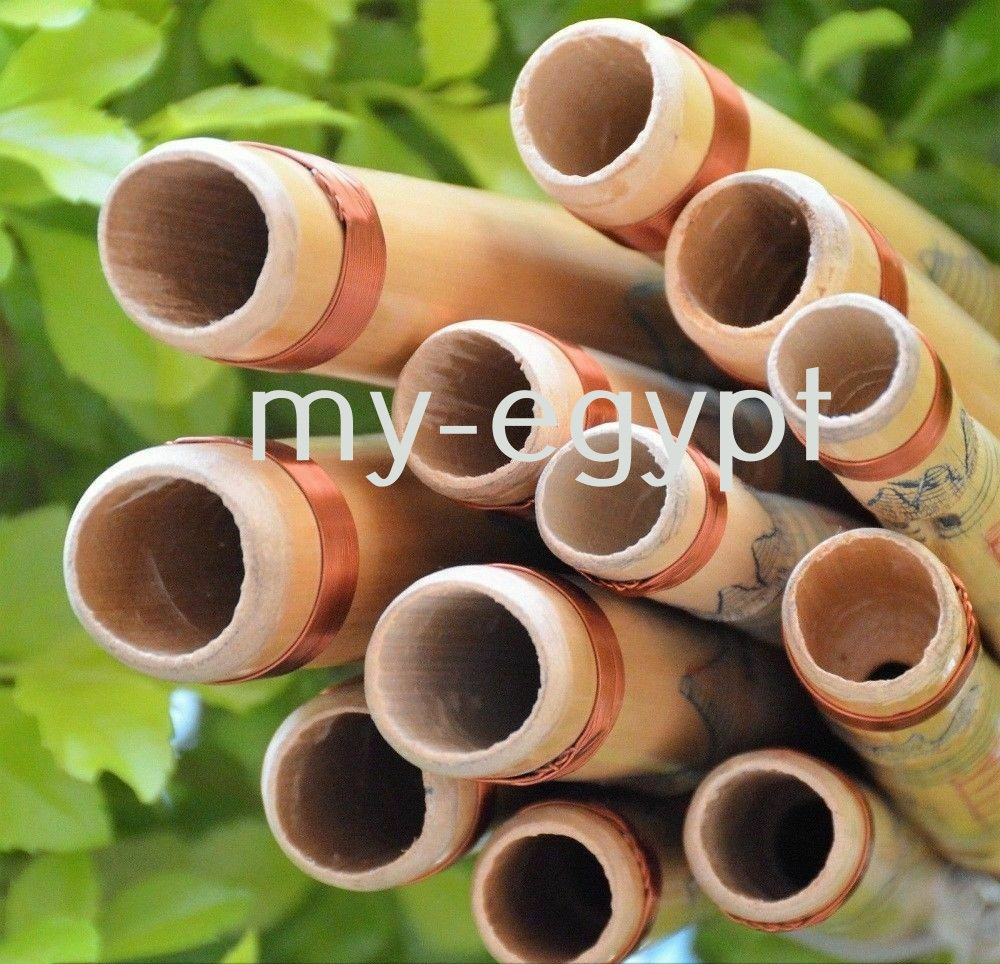 Egyptian Professional Kawala Qawwāl Ney Nay Flute Woodwind FULL Set 12 ...