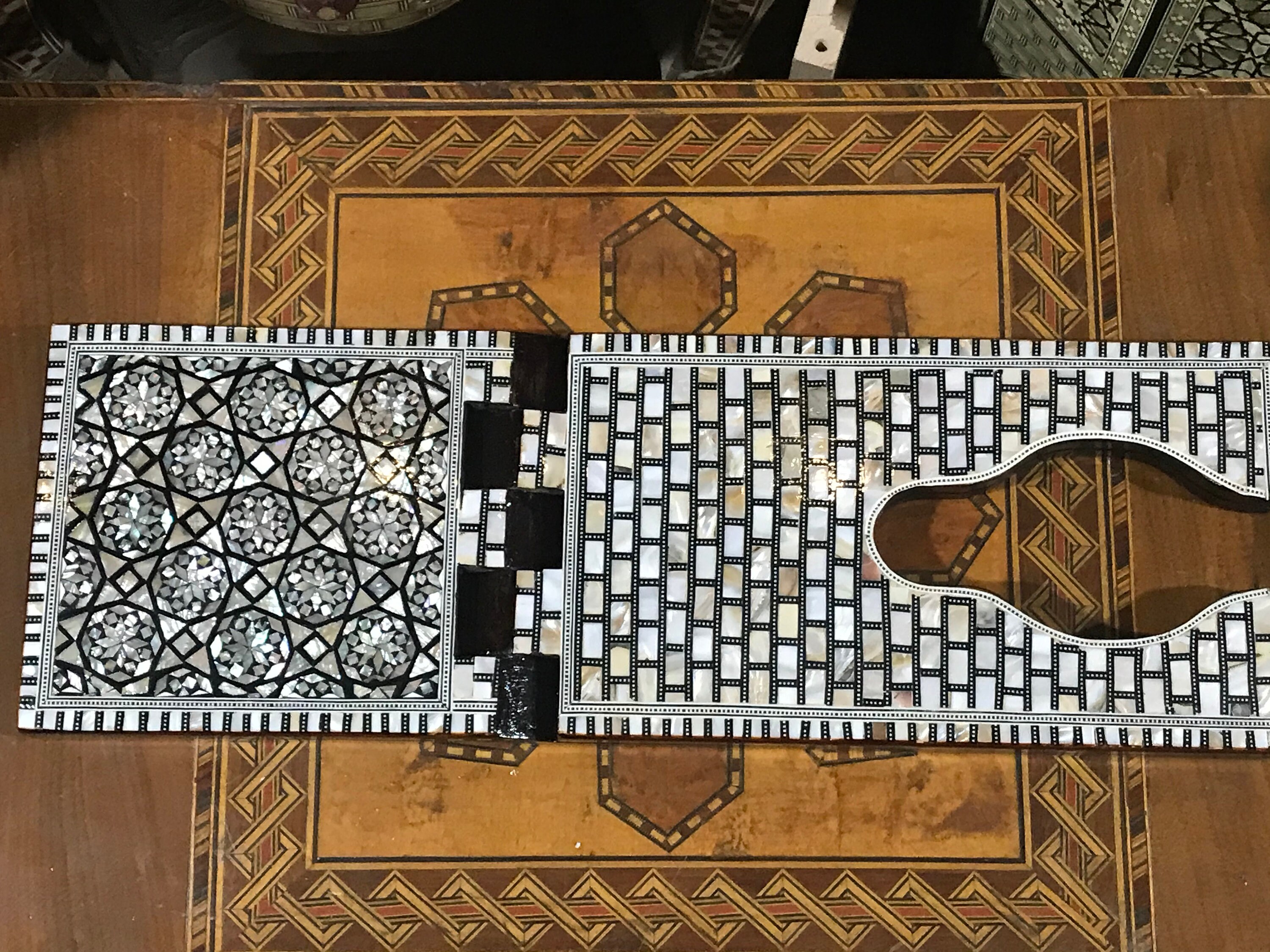 Egyptian Handmade Islamic Muslim Quran Holder Stand Beech Wood Inlaid ...