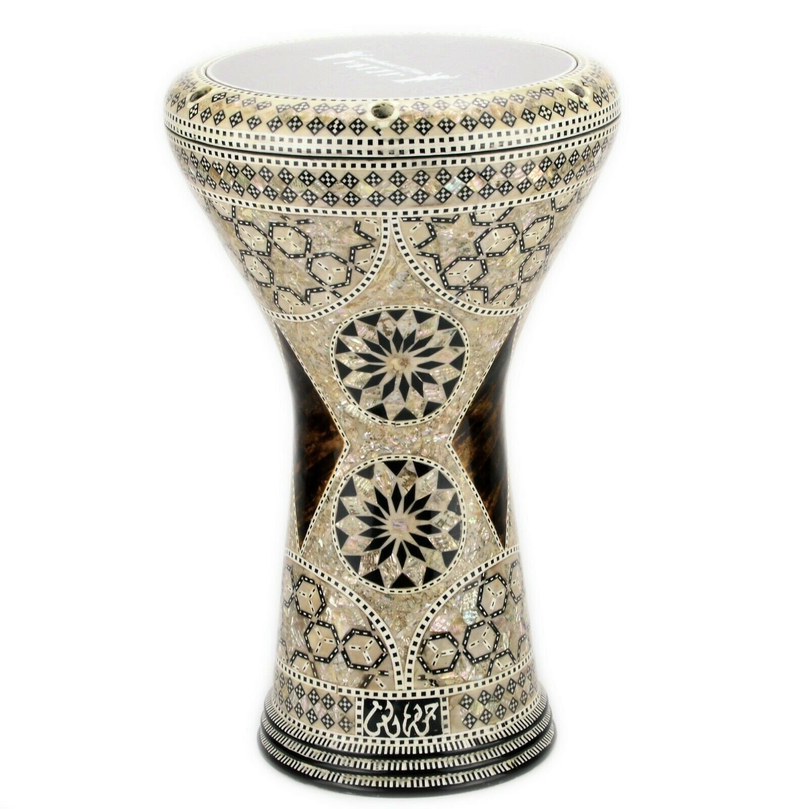 06m 17 Inches Drum Darbuka Tabla Doumbek Mother of Pearl Gawharet El ...