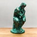 The Thinker, Low Polygon Statue Inspired by Rodin, 3D Printed Sculpture ...