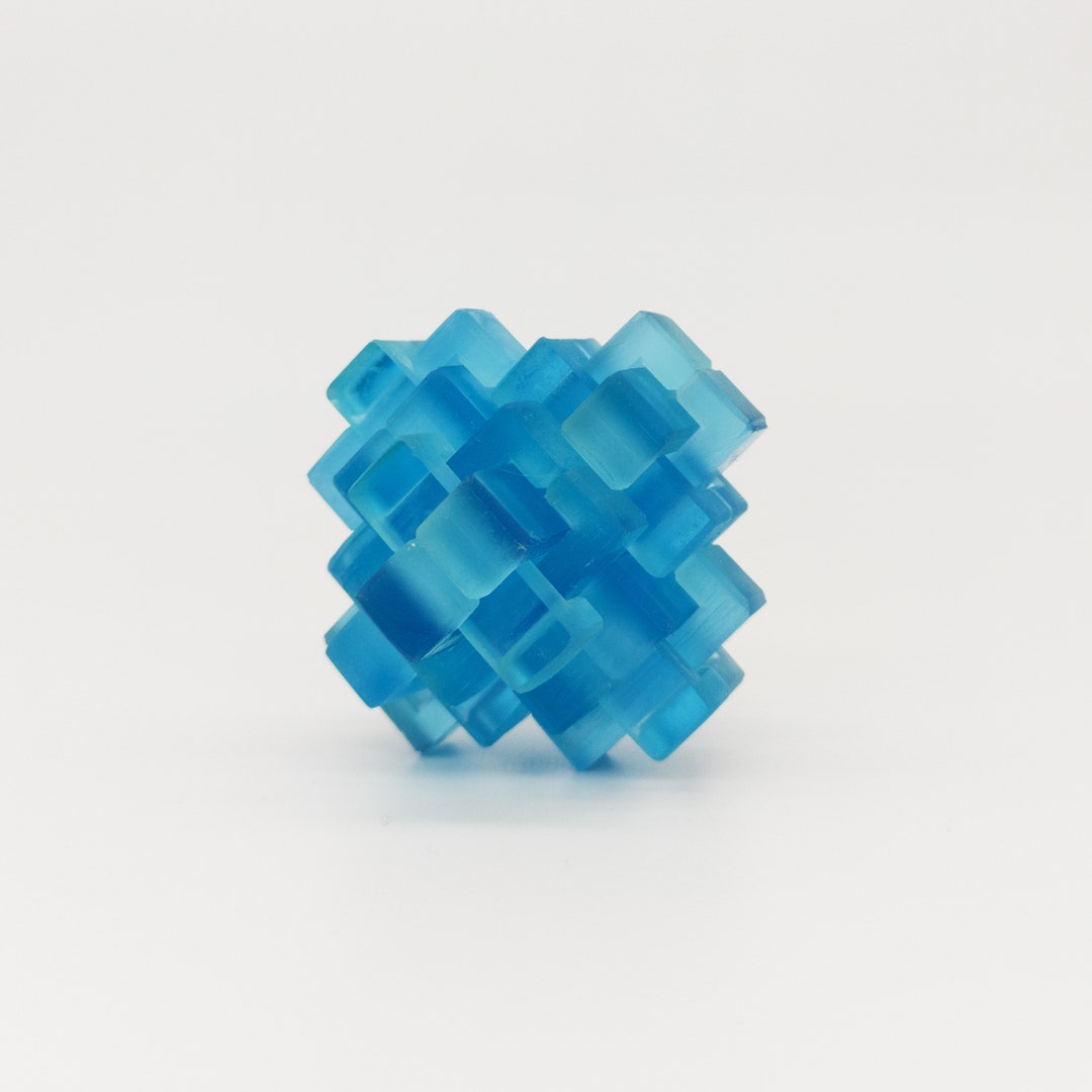 3D Printed Interlocking Burr Puzzle: STEM Toy Gift - Etsy
