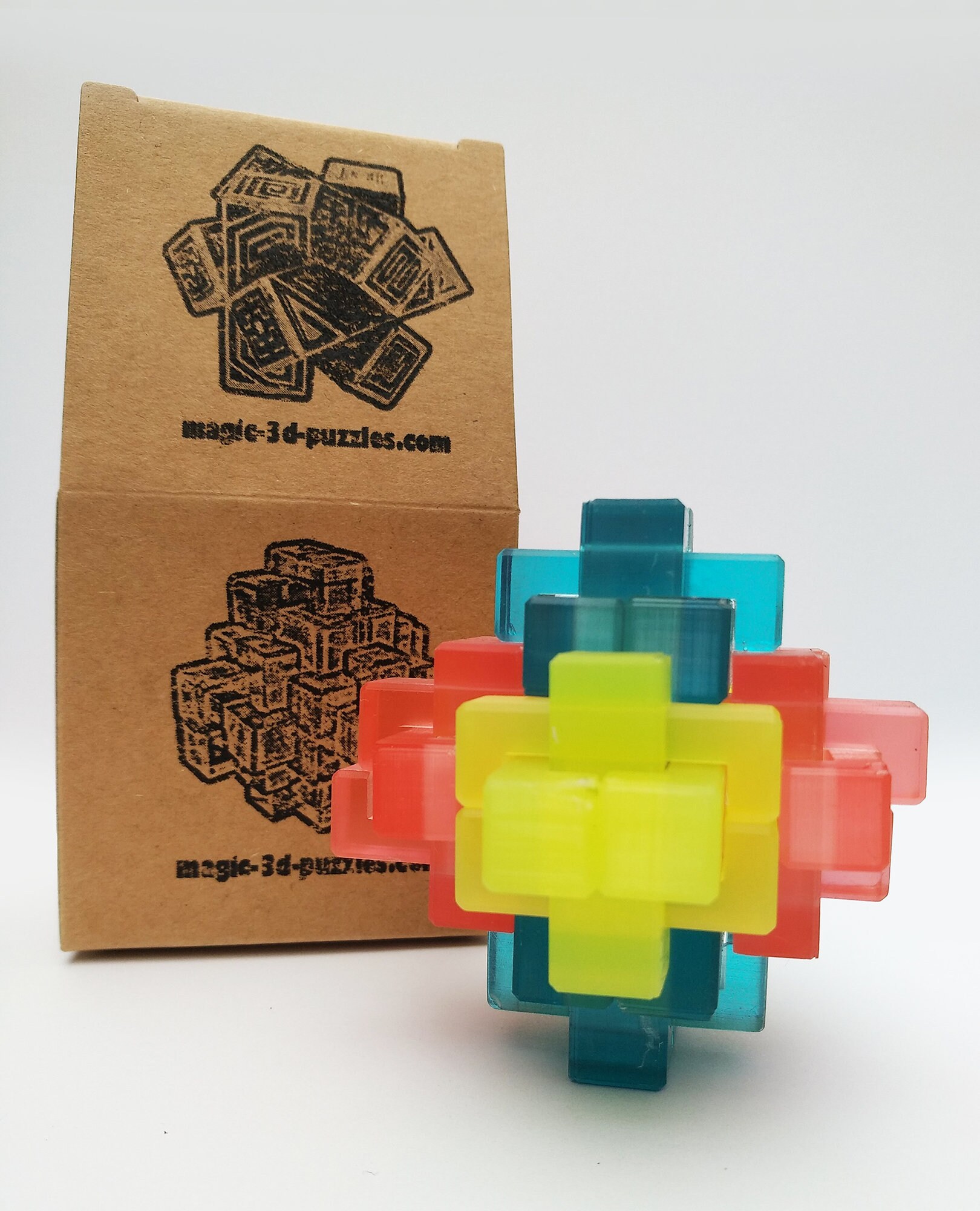 Interlocking Burr Puzzle Brain Teaser STEM Christmas Gift | Etsy UK