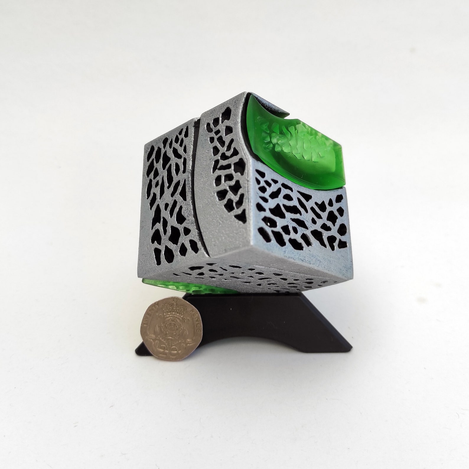 Trisected Spiral Cube Puzzle Brain teaser Fun Stem gift | Etsy