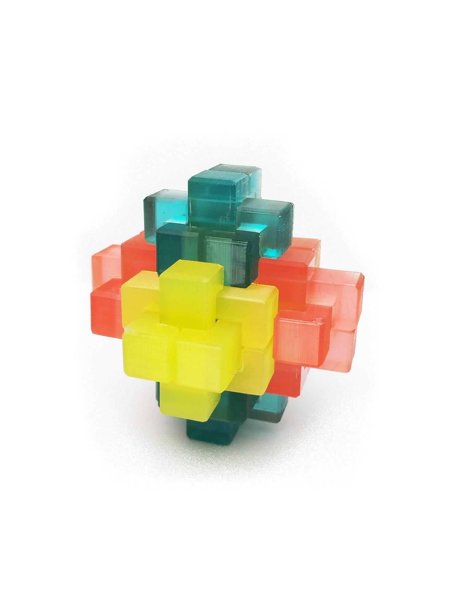 Interlocking Burr Puzzle Brain Teaser STEM Christmas Gift | Etsy UK