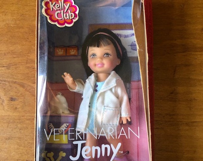 Vintage Kelly Club Veterinarian Jenny Doll With Bunny, Mattel, New in ...