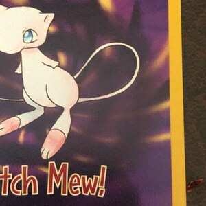 Vintagecatch Mew Pokemon Trading Card Promo for Pokemon Trading Card ...