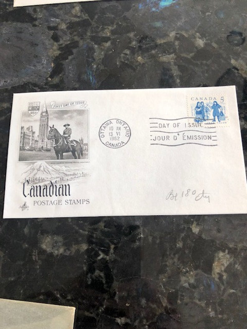 First Day of Issue Canadian Postage Stamps Postmarked Ottawa - Etsy