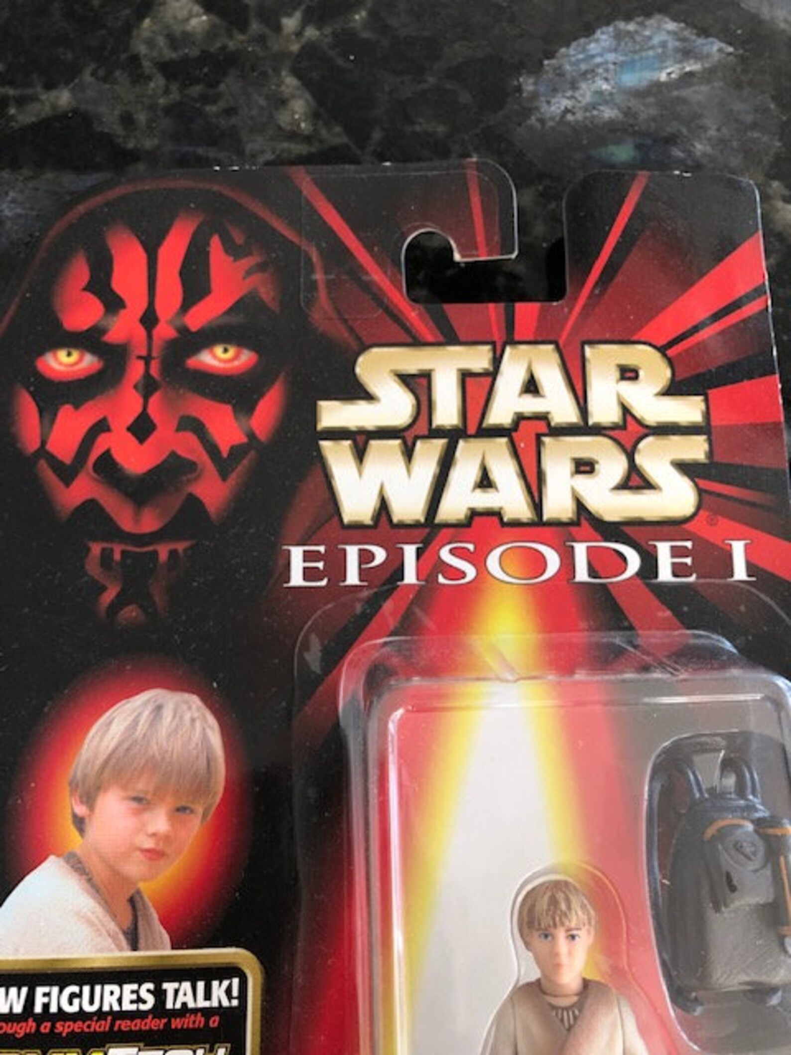 Vintage Star Wars Episode I Anakin Skywalker Action Figure tatooine ...