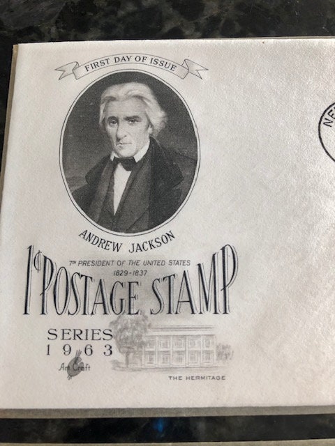 Collectible 1963 First Day of Issue U. S. Postage Stamps, Andrew ...