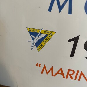 Vintage MCAS El Toro 1994 Air Show Poster, "marines: America's 911 ...