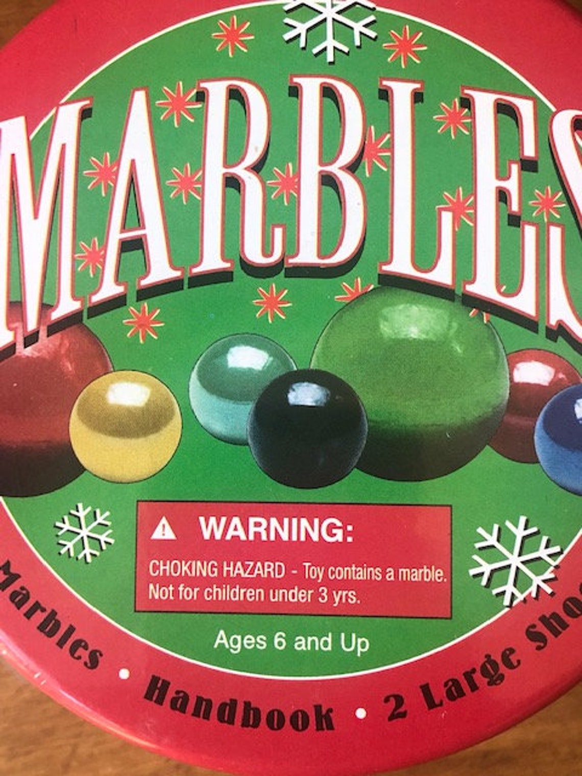 Vintage Tin of Marbles New in Sealed Tin - Etsy