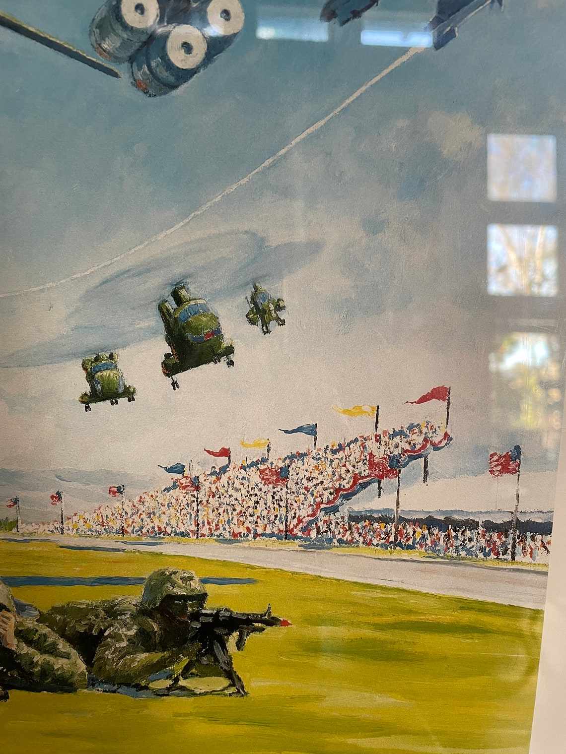 Vintage MCAS El Toro 1994 Air Show Poster, "marines: America's 911 ...