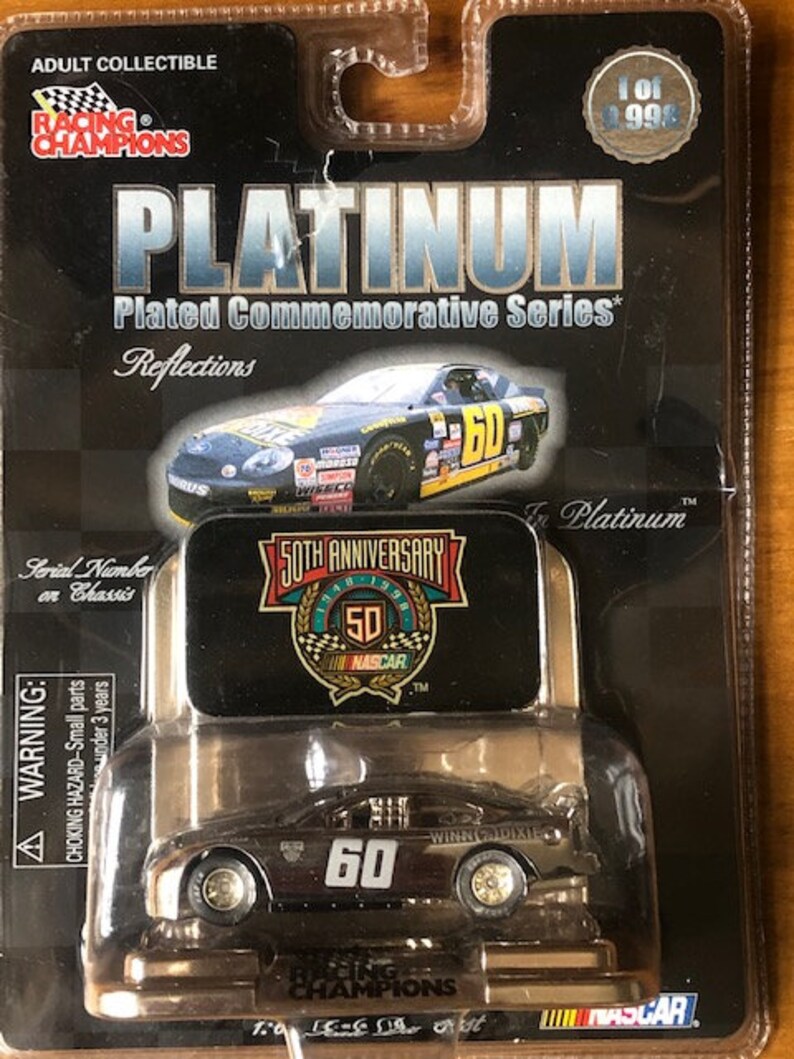 Vintage Racing Champions Platinum Plated Commemorative Series 50th ...