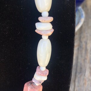 Vintage Karla Jordan Agate and Quartz 16" Choker, Nature Jewelry ...
