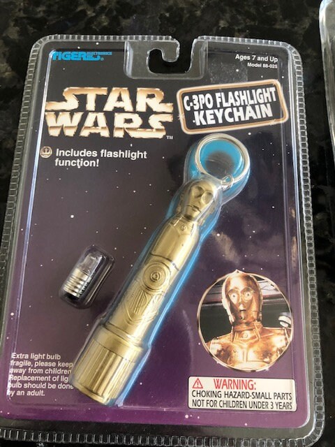 Vintage Star Wars, 2 Key Chains, Yoda Die Cast Metal and C 3PO ...