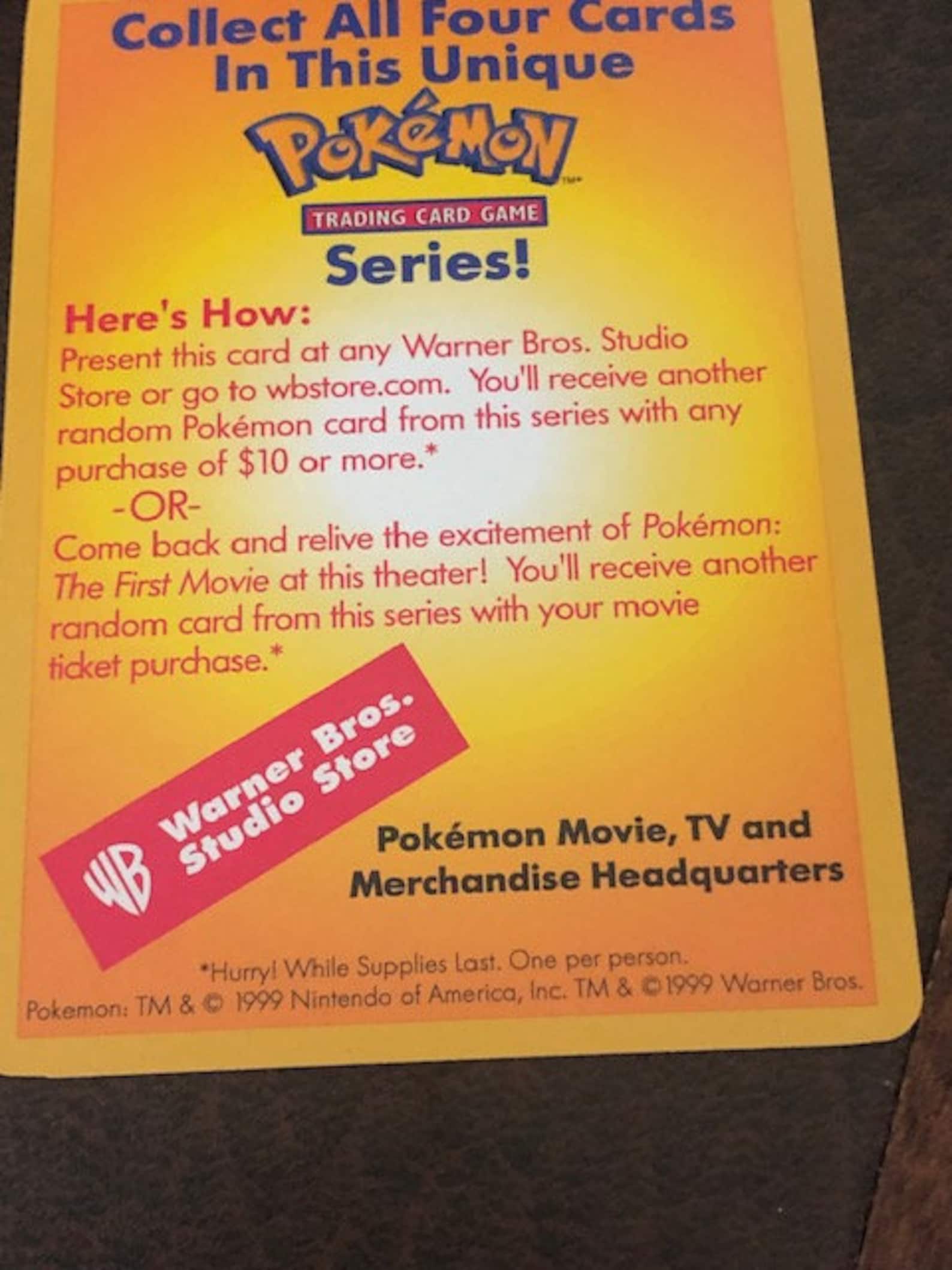 Vintagecatch Mew Pokemon Trading Card Promo for Pokemon - Etsy