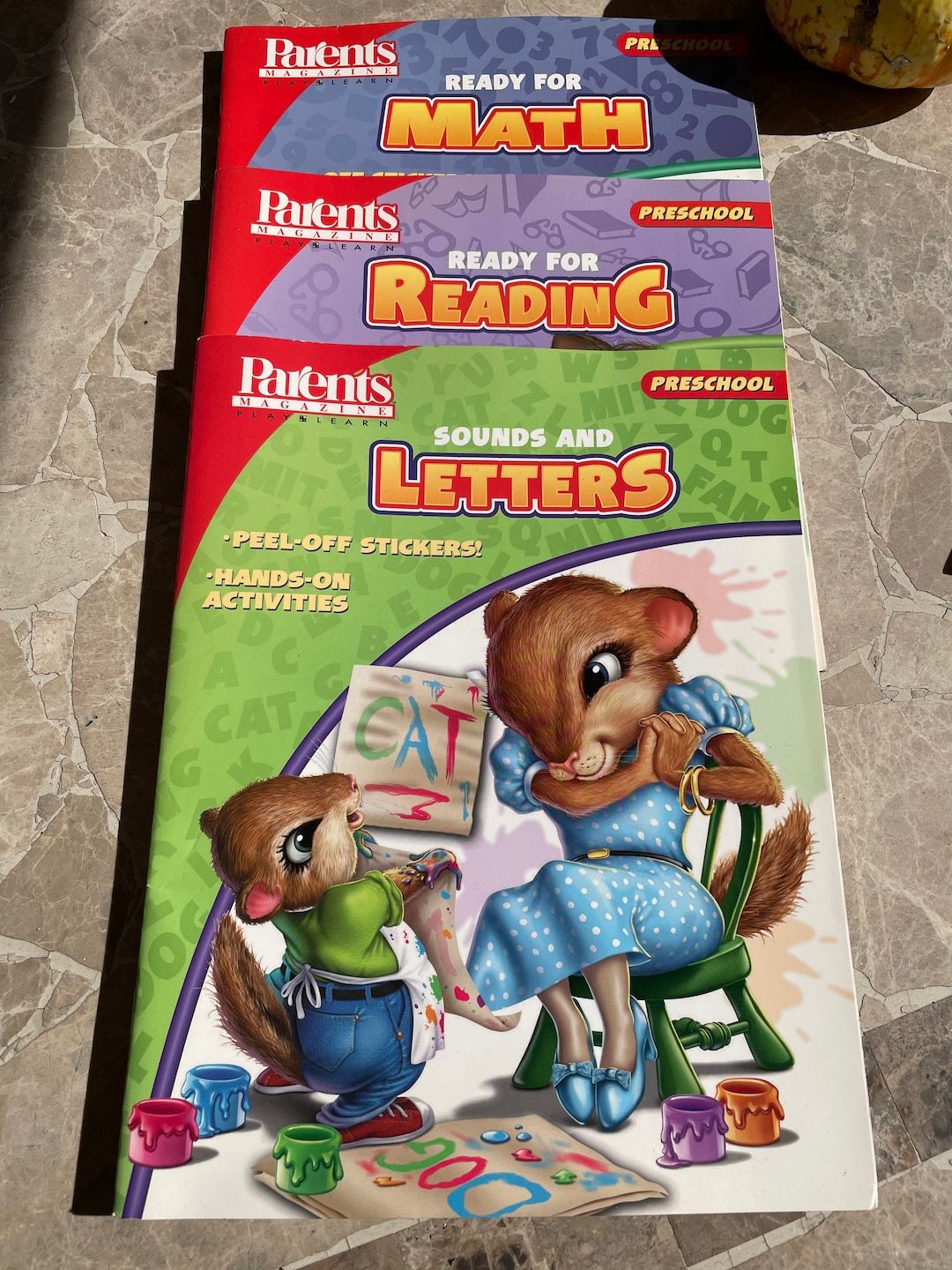 Vintage Parents Magazine Preschool Workbooks, Ready for Math, Sounds ...