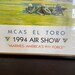 Vintage MCAS El Toro 1994 Air Show Poster, "marines: America's 911 ...