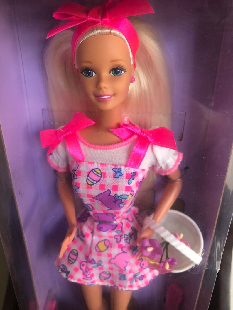 Vintage Easter Barbie Special Edition 1996 Never Removed - Etsy