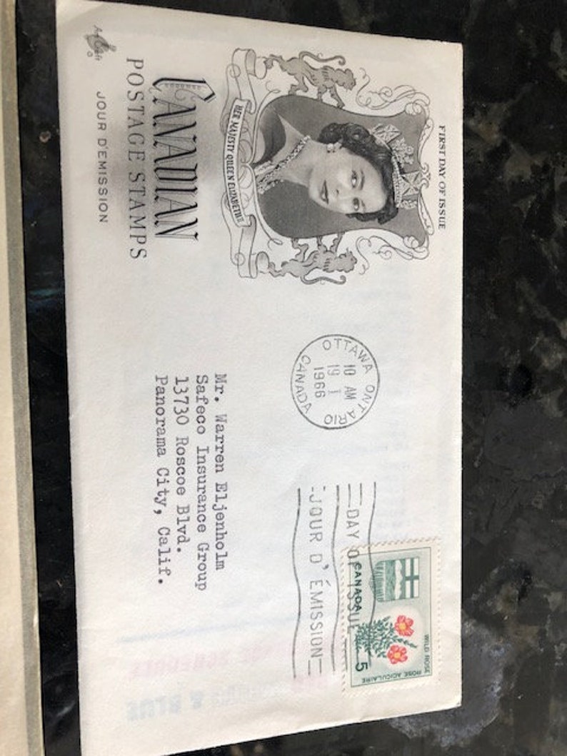 First Day of Issue Canadian Postage Stamps Postmarked Ottawa - Etsy