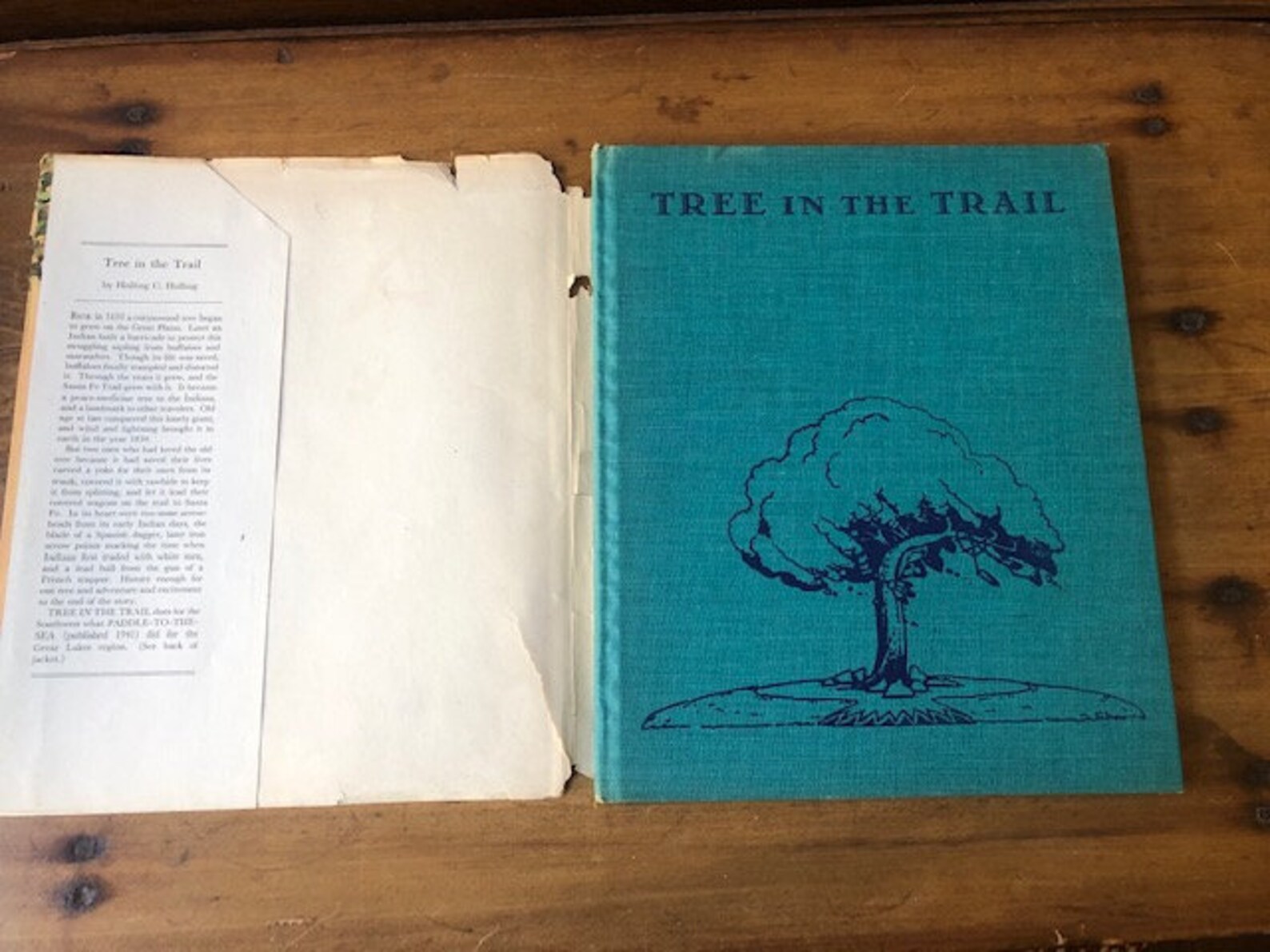 Vintage 1942 Tree in the Trail Book, Holling Clancy Holling - Etsy