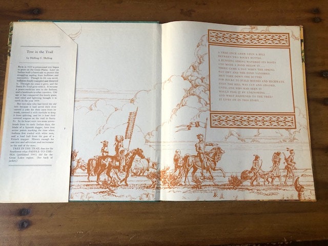 Vintage 1942 Tree in the Trail Book, Holling Clancy Holling - Etsy