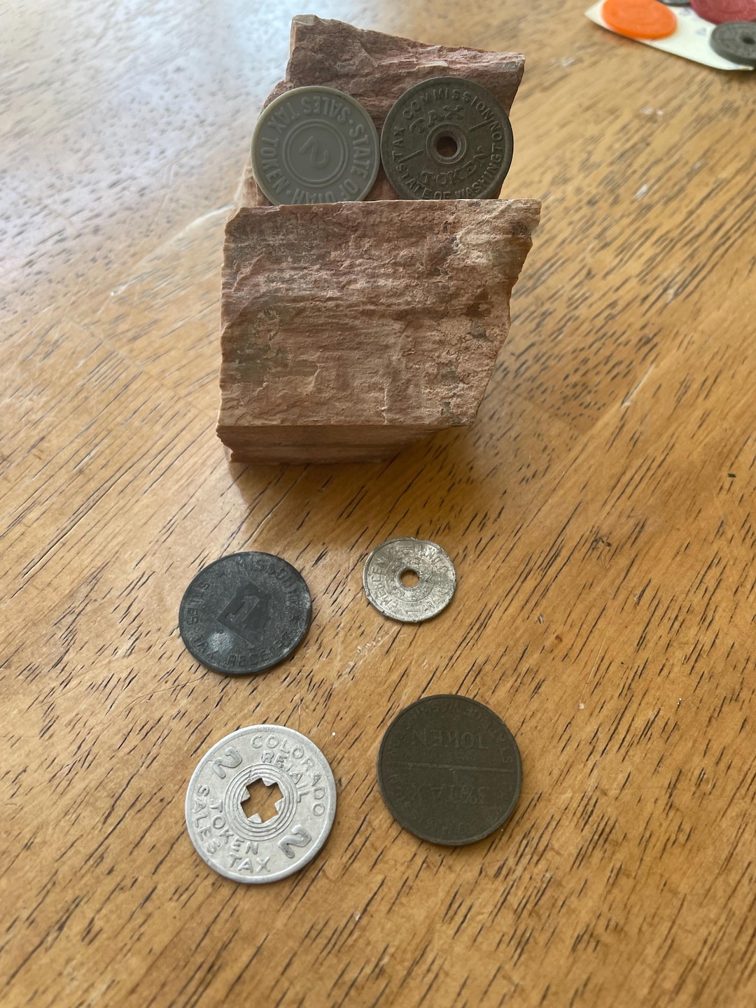 Vintage Tax Tokens, World War II Depression Era Tax Tokens From Utah ...